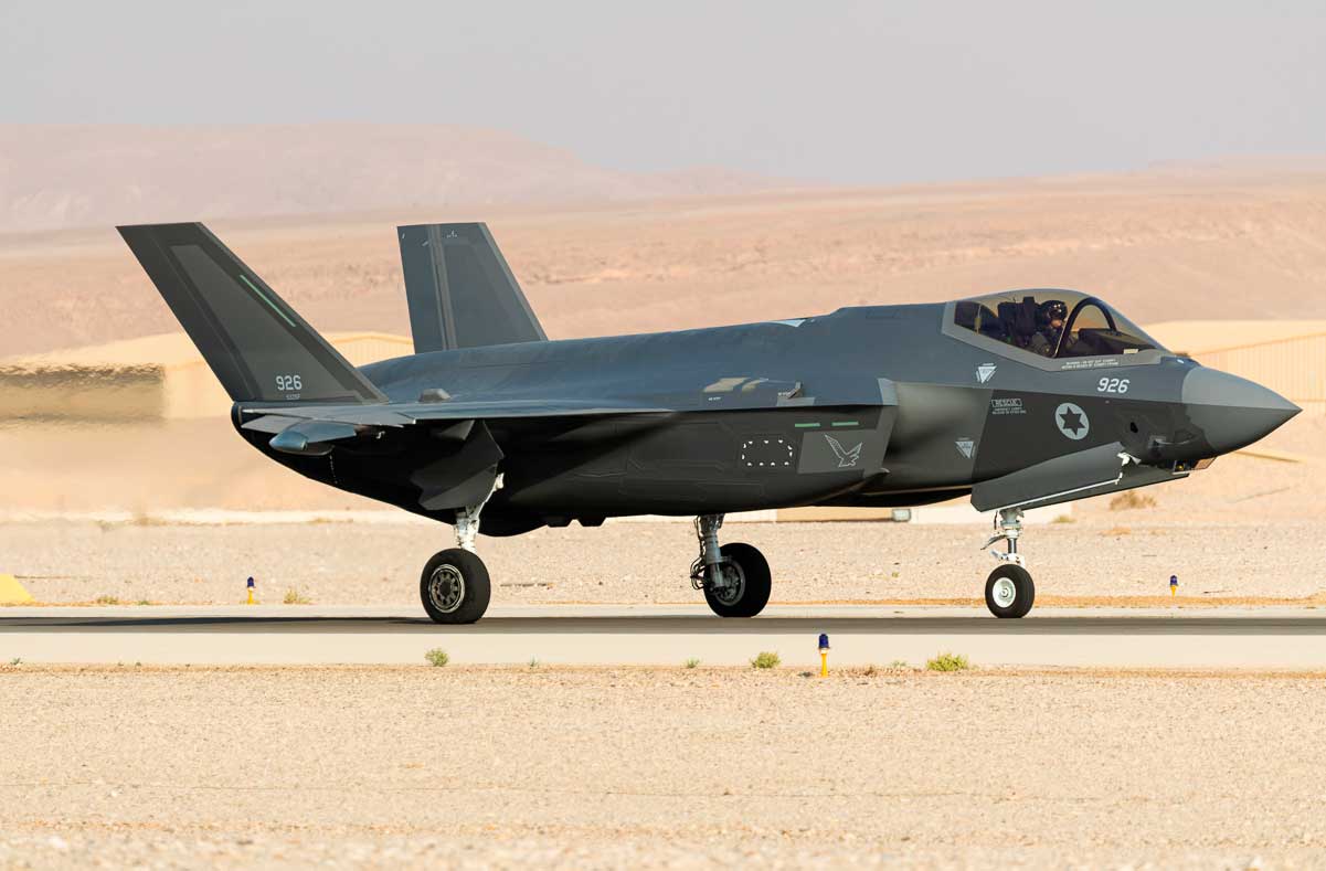 Modifications to the F-35I Adir: range and electronic warfare