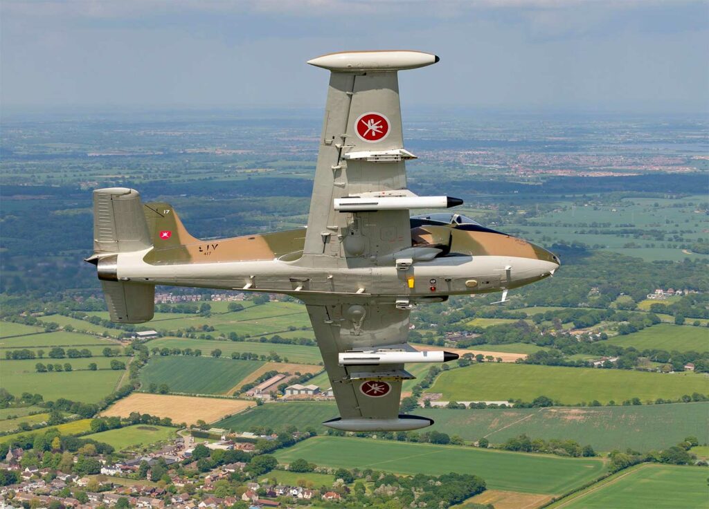 Fly the BAC Strikemaster jet fighter in the UK - Fly a jet fighter