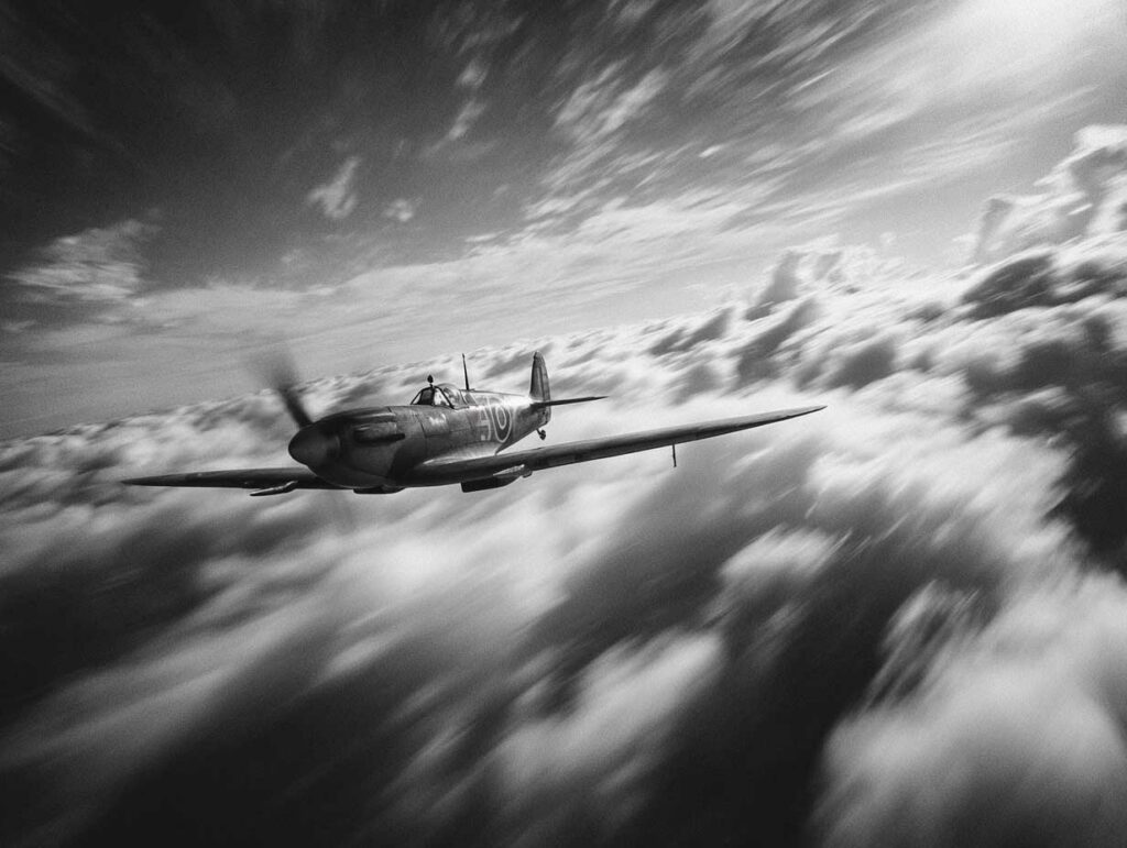 Battle of Britain Spitfire Flight – Trace Historic RAF Airfields in a ...
