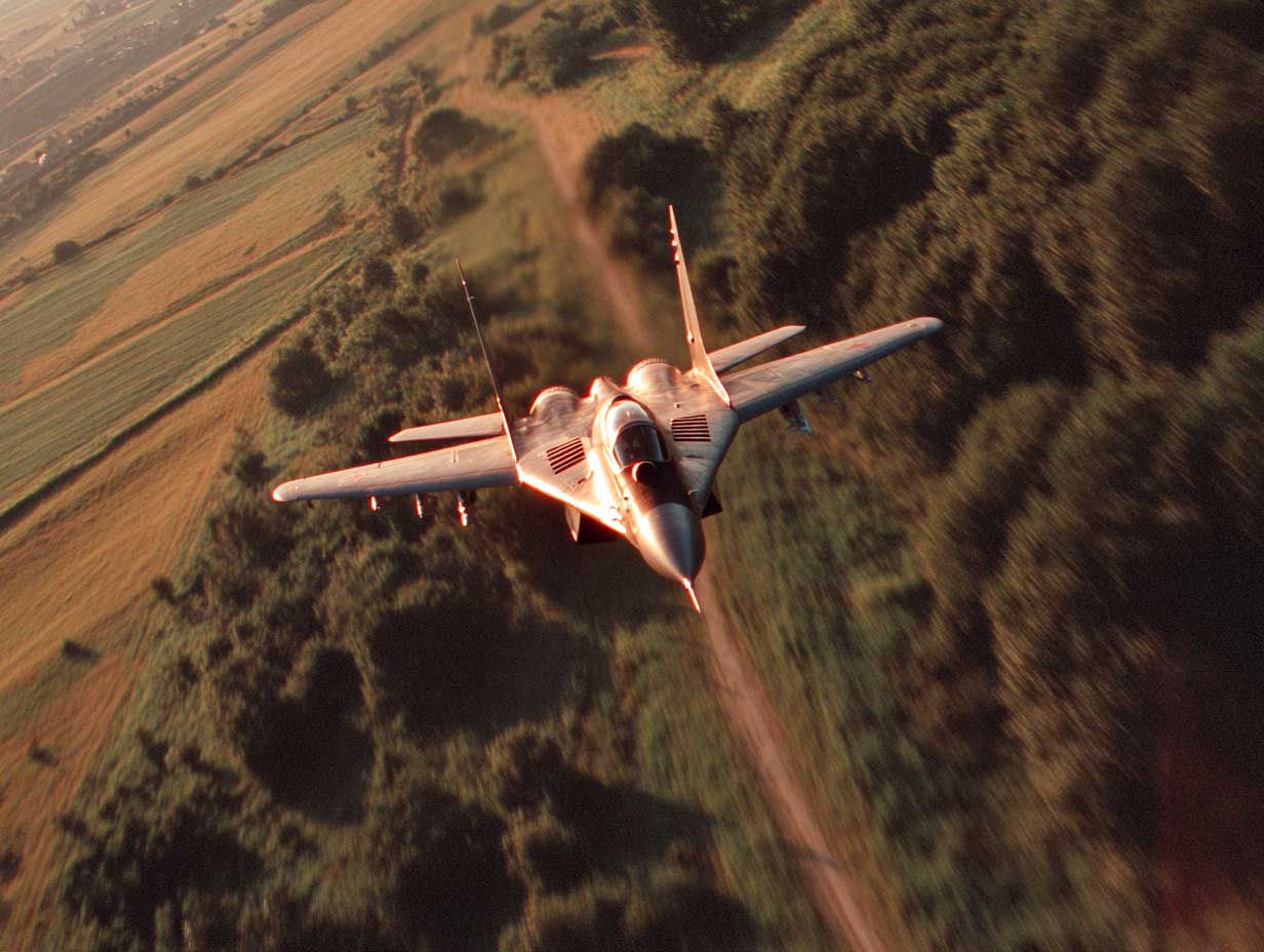MiG-29-Ukraine - Fly a jet fighter